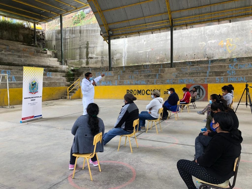 Fortalecen lucha contra la Covid-19 en Parcoy y atienden a 800 personas ...
