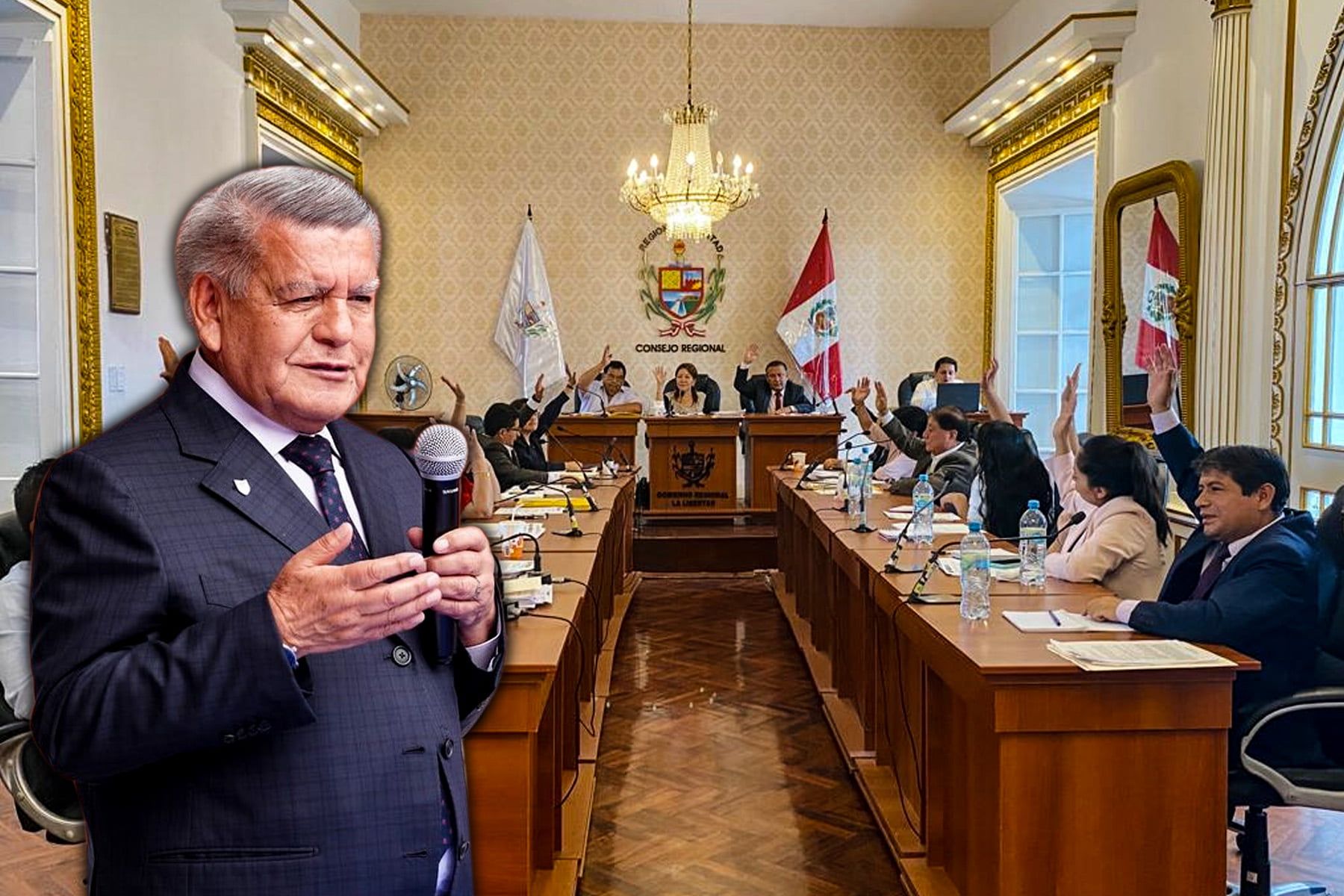 CRLL aprueba licencias por 40 días a gobernador César Acuña - Macronorte