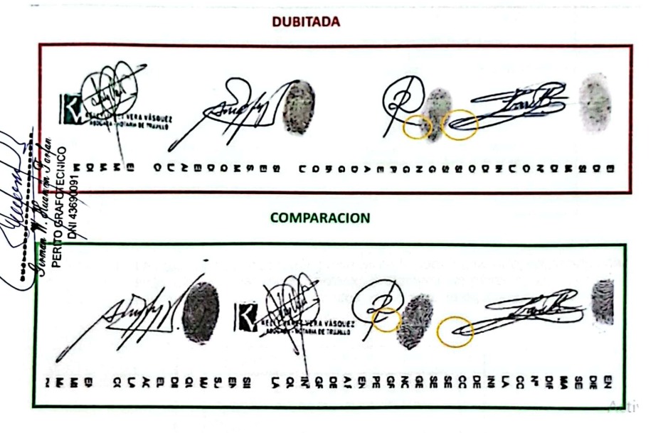 Prueba grafotécnica concluye que se habrían adulterado documentos de sesión del directorio de ...