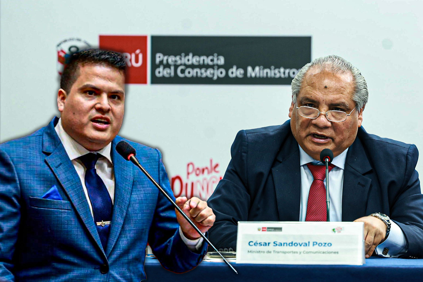 Exministro Cesar Sandoval acusa a congresista Diego Bazán de pedirle ...